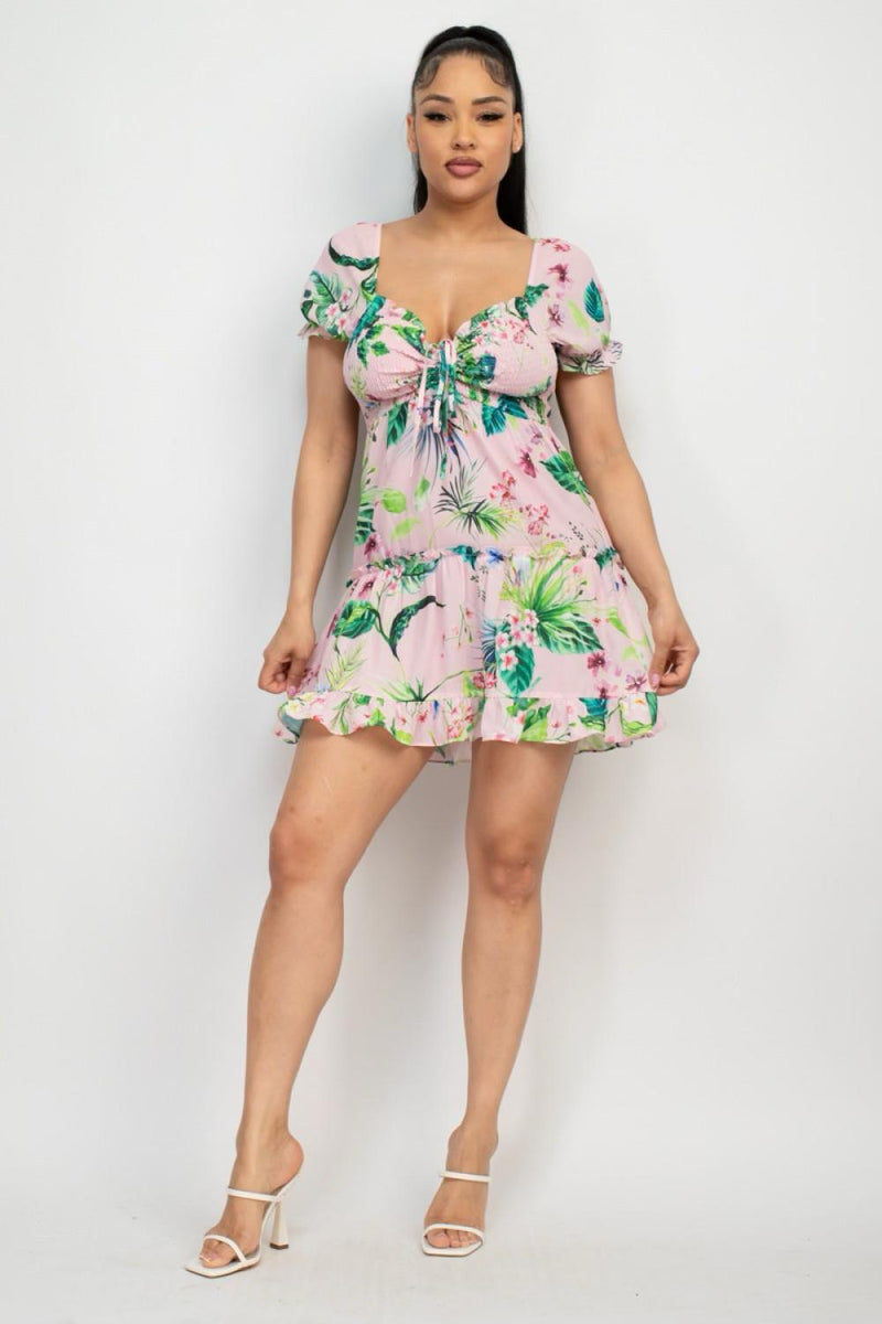 Brigitte tropical dress – Larita Fashion